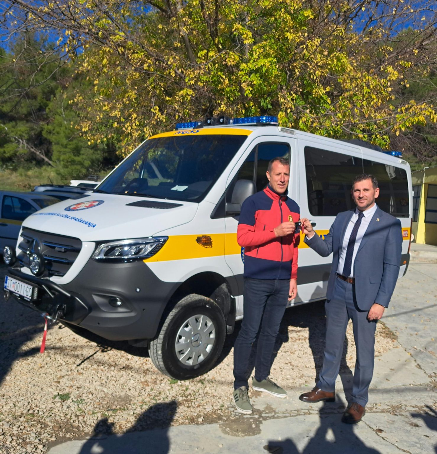 Grad Split donirao vozilo Stanici Split – Hrvatska Gorska Služba Spašavanja